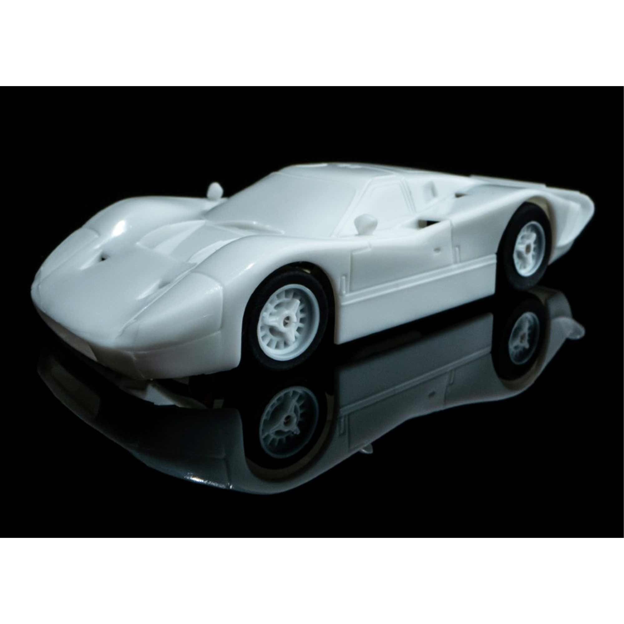 AFX/Racemasters Ford GT40 MK IV Paintable AFX22070 HO Slot Racing Cars ...