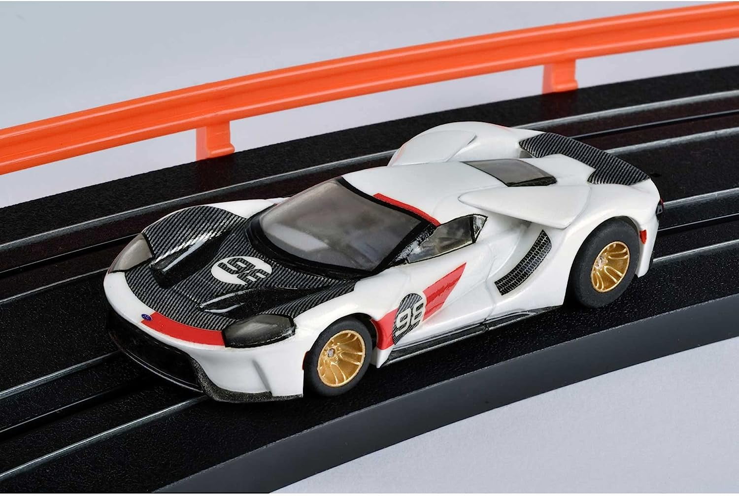 AFX/Racemasters Mega G+ Ford GT Heritage #98 AFX22044 HO Slot Racing ...