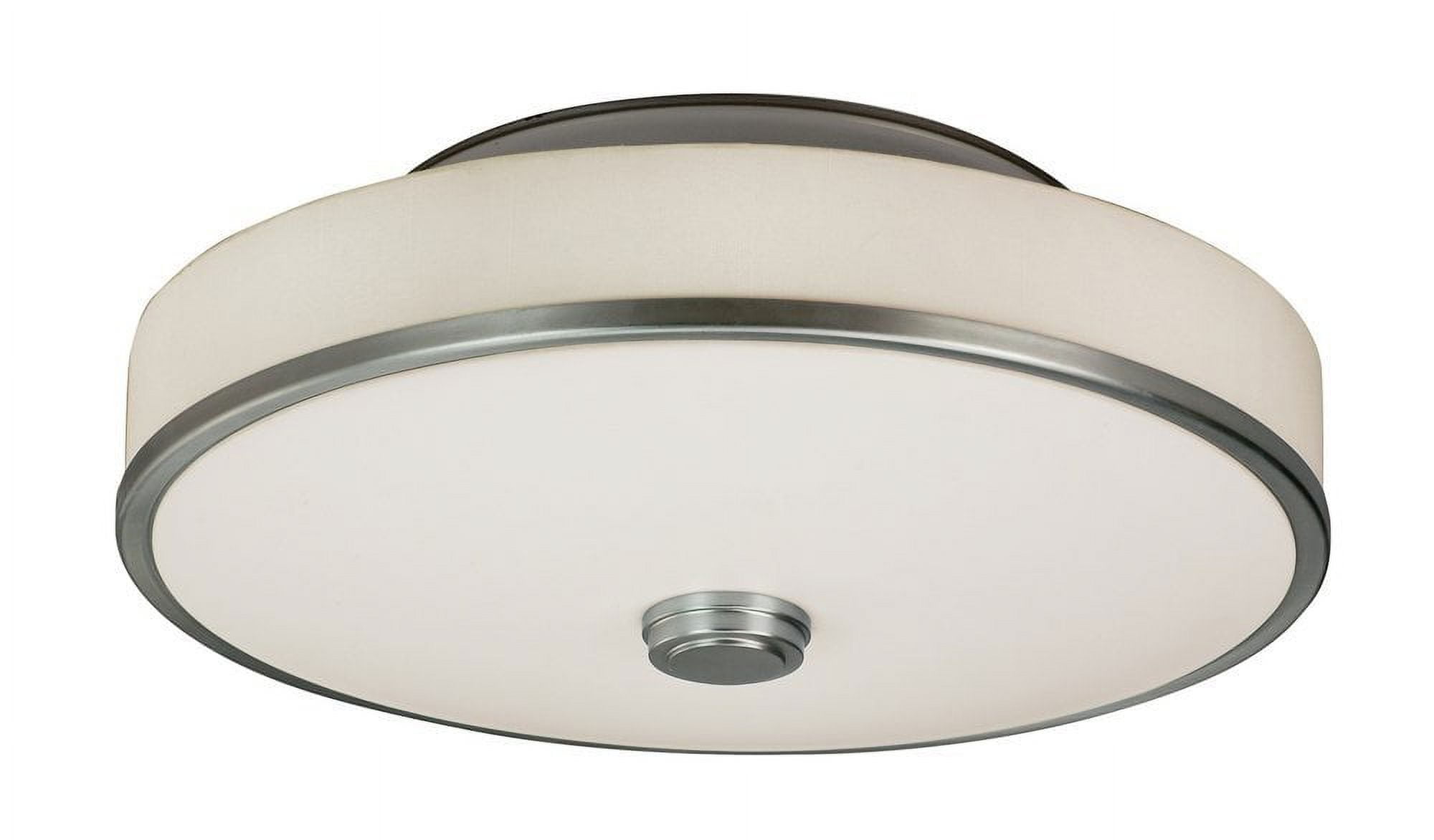 AFX Sheridan 22" Semi-Flush Light Fixture, Champagne Finish with ...