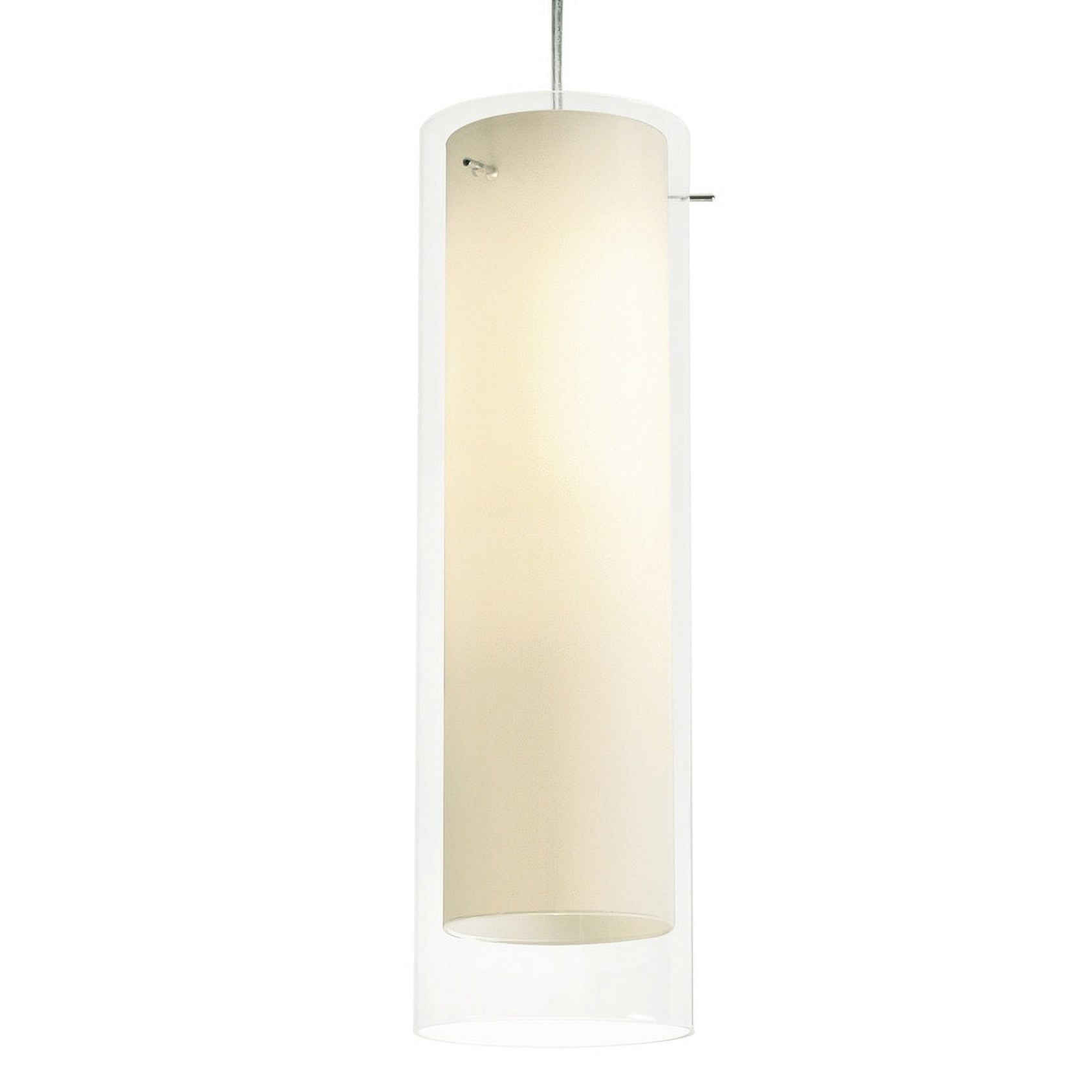 AFX View 1-light Satin Nickel 3000K LED Pendant White 120-277V ...
