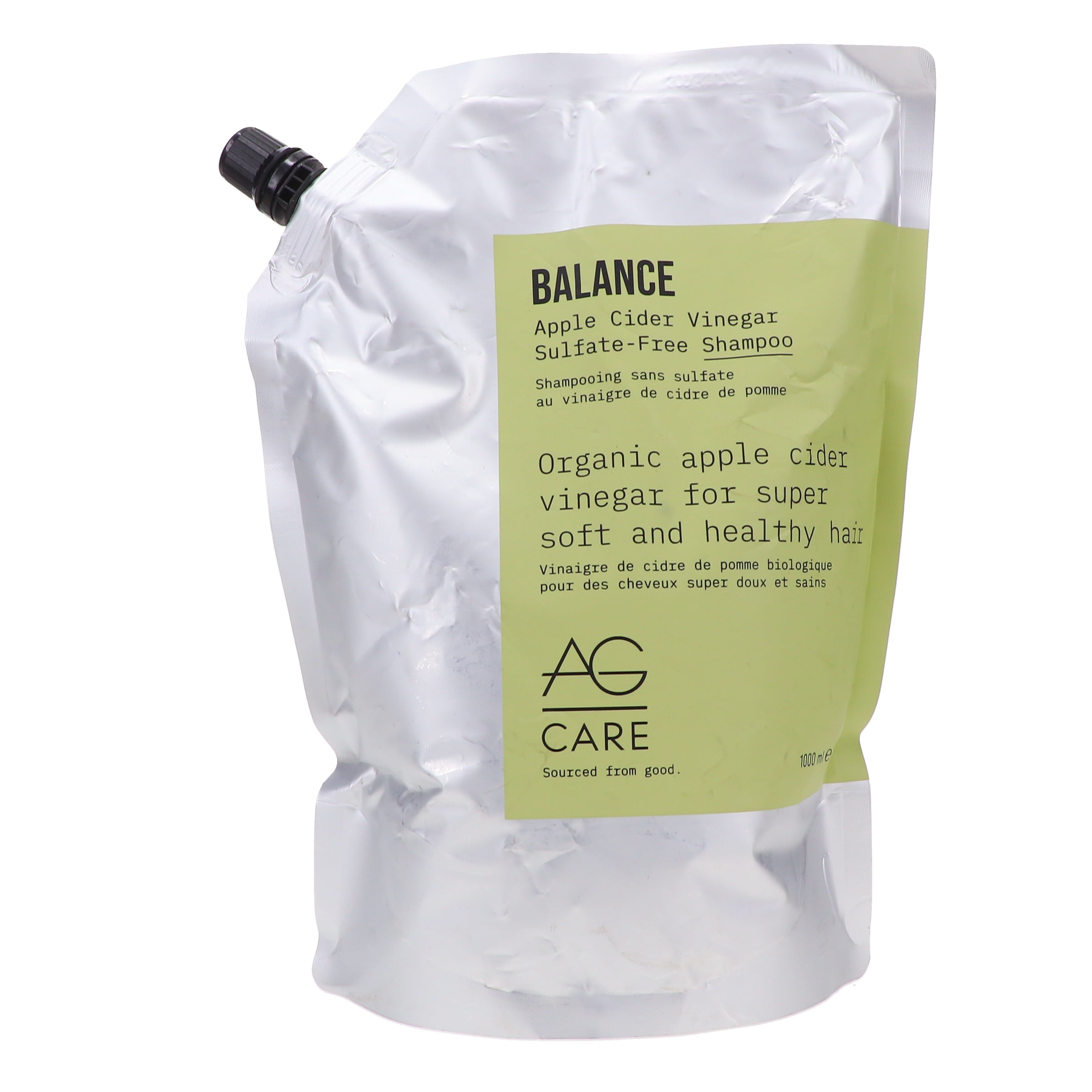 AG Care Balance Apple Cider Vinegar Sulfate-Free Shampoo 33.8 oz ...