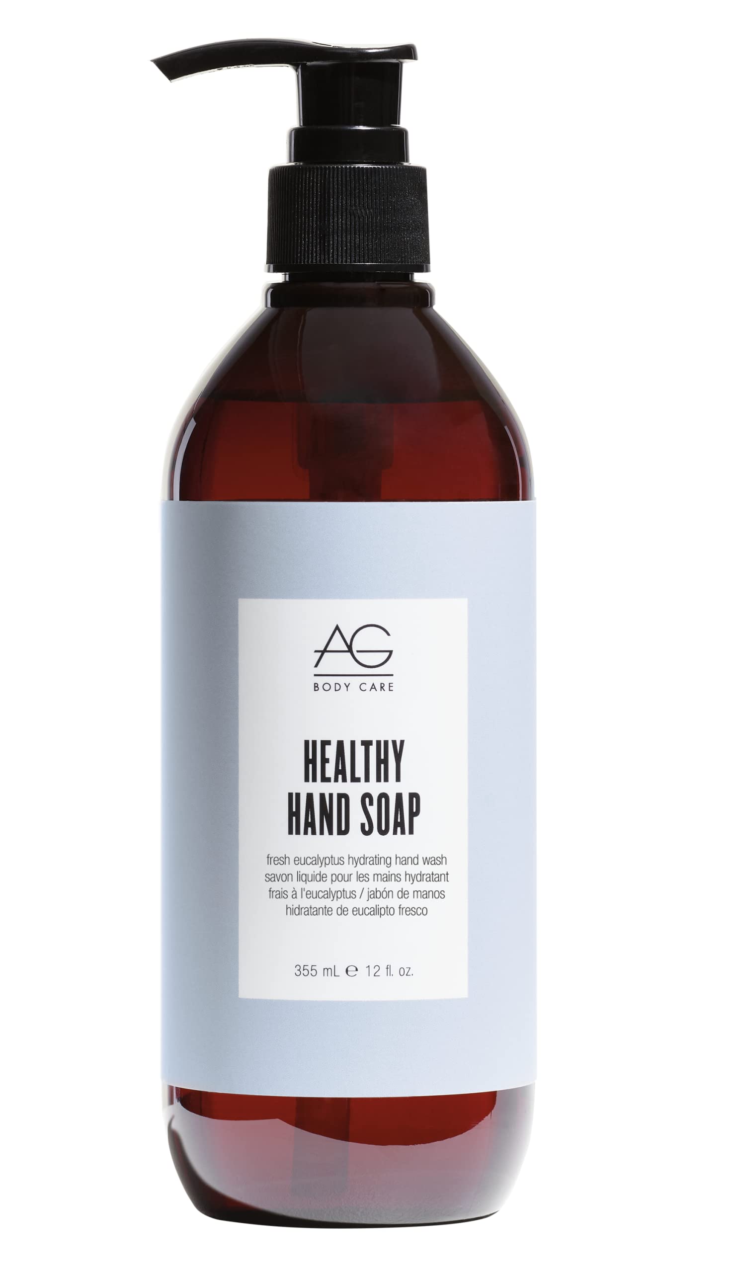 AG Care HEALTHY HAND SOAP fresh eucalyptus liquid hand wash, 12 fl. oz ...