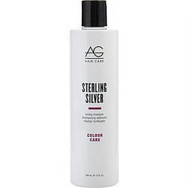 AG Hair Sterling Silver Toning Shampoo for Blonde & Silver Hair, 10 Oz ...