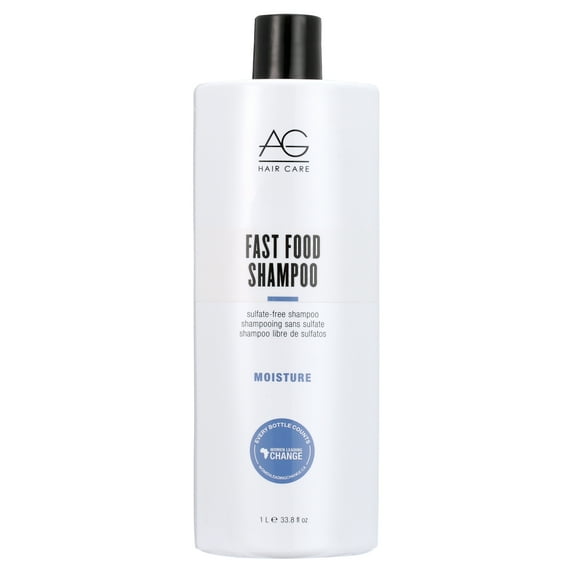 AG Hair Fast Food Aloe-Infused Shampoo, 33.8 Oz - Natural Ingredients ...