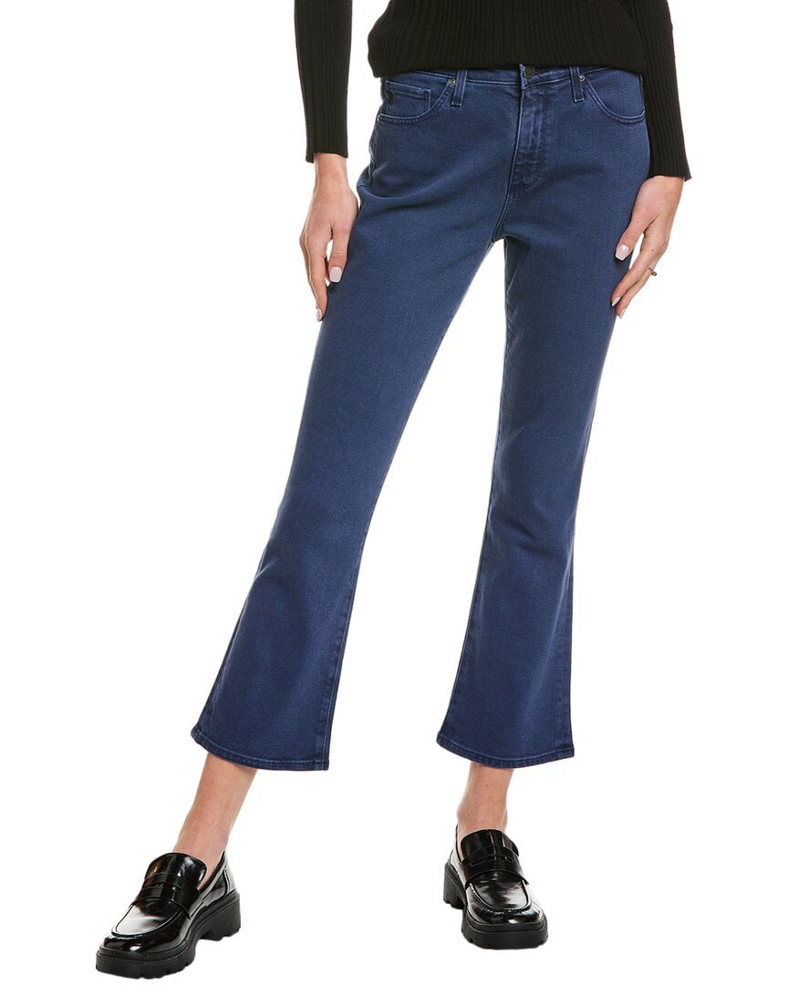 AG Jeans womens Jodi Sulfur Bright Indigo High-Rise Slim Flare Crop Jean, 30, - Walmart.com