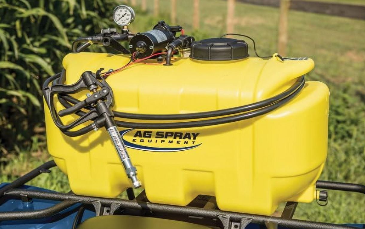 AG SPRAY 15 Gallon Platinum UTV Spot Sprayer 2.2 GPM, Deluxe Handgun ...