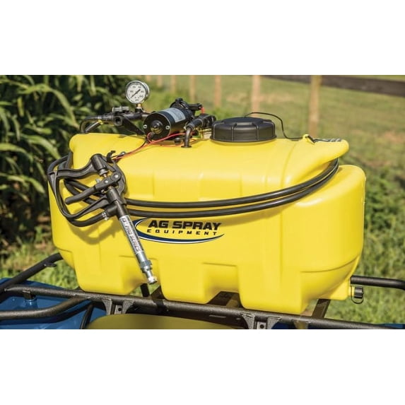 AG SPRAY 15 Gallon Platinum UTV Spot Sprayer 2.2 GPM, Deluxe Handgun ...