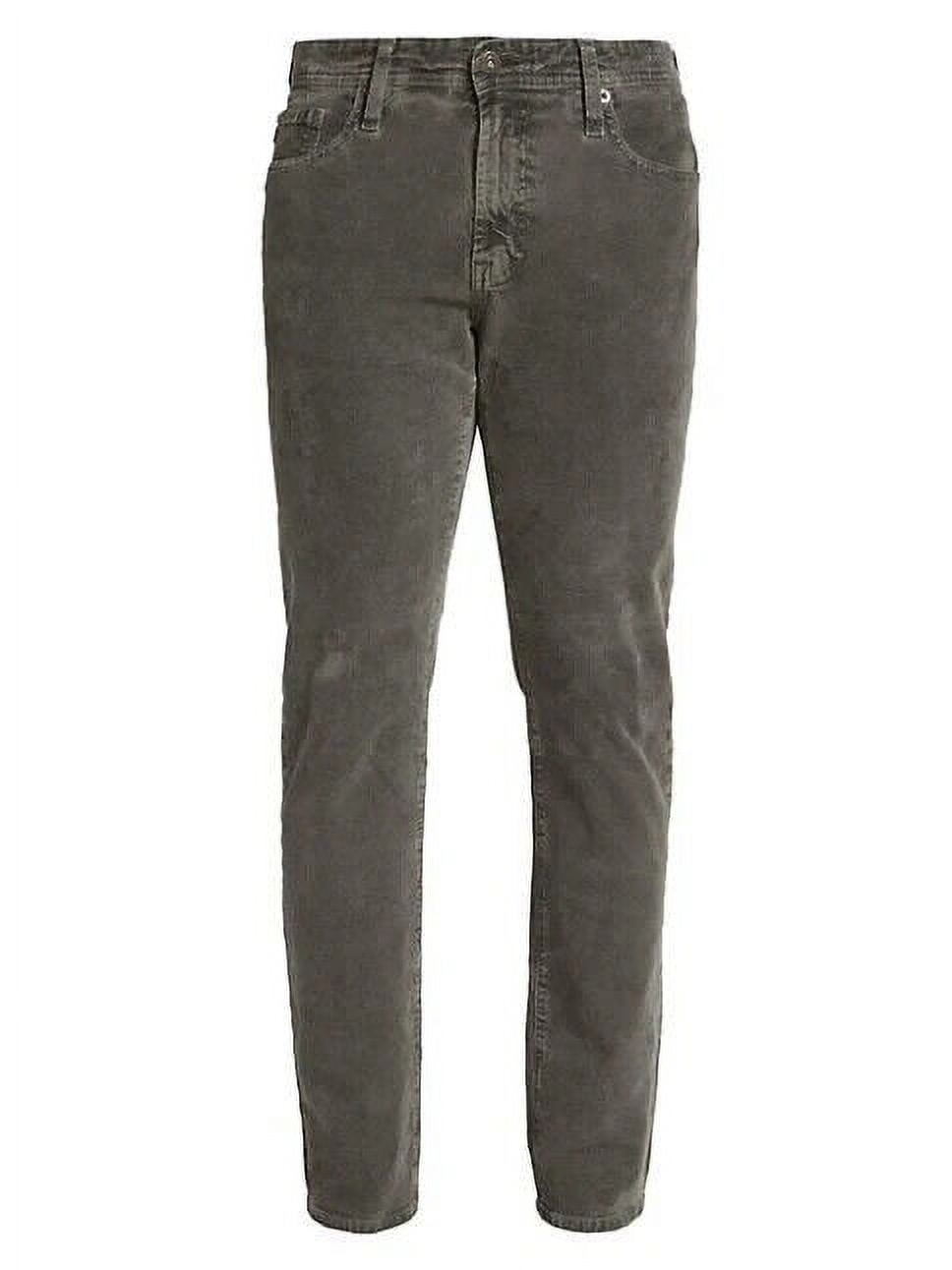 AG Tellis Men's Modern Slim Fit Corduroy Jeans in Dark Rock Grey-28/34 ...