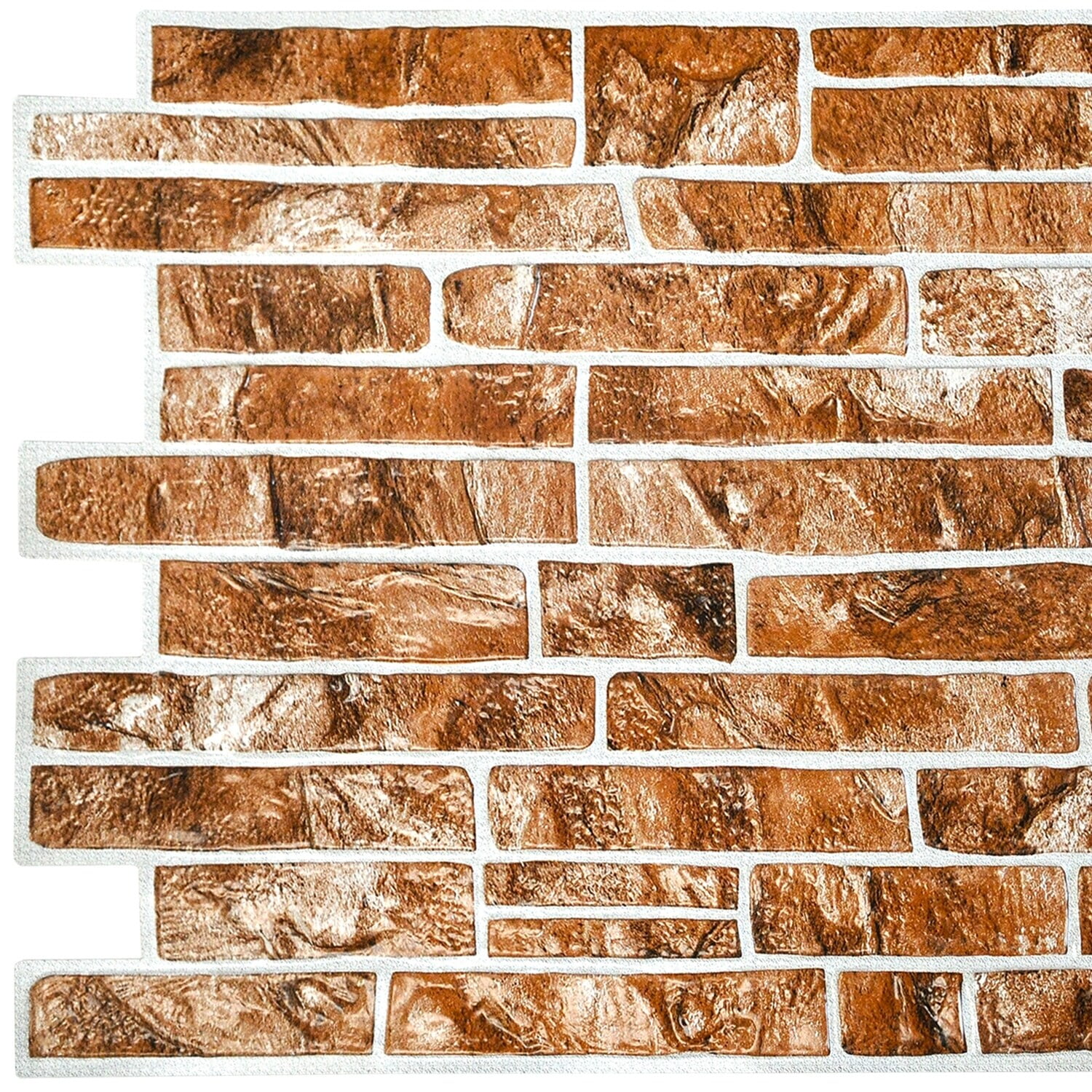 AG Trade Dundee Deco Light Brown Slate PVC 3D Wall Panels, Decorative ...