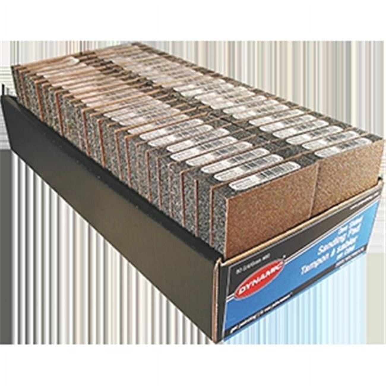 AG000080 80 Grit Sided Sanding Pad Display Box - Pack of 50 - Walmart.com