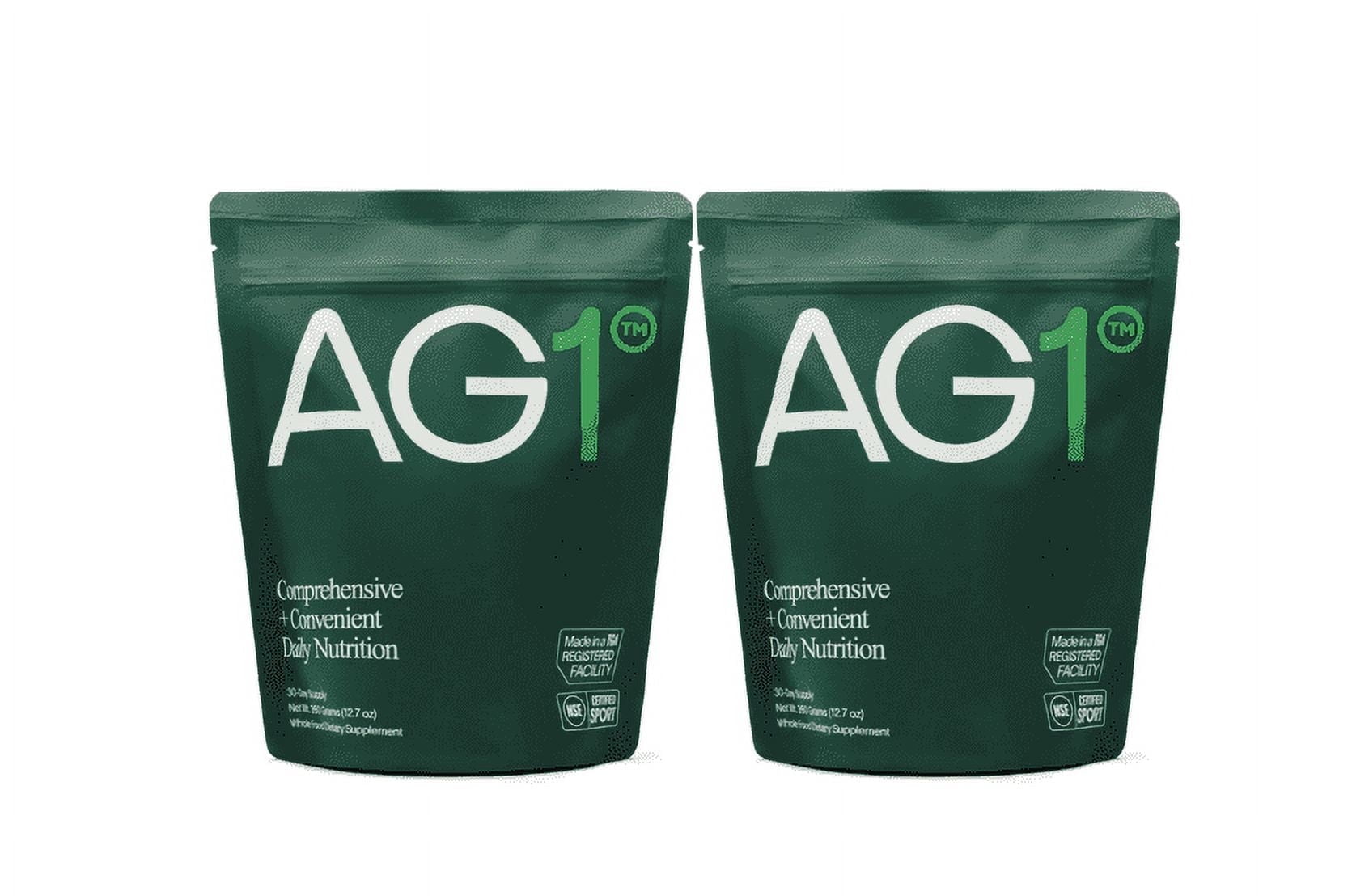 AG1 Greens Gut Health Refill Pouch Only - 2Pcs - Walmart.com