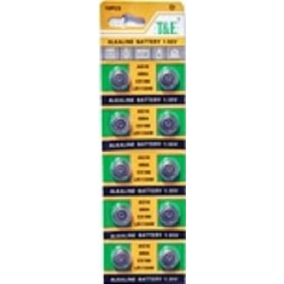 AG10 Alkaline Button Batteries, 10 pack - Walmart.com