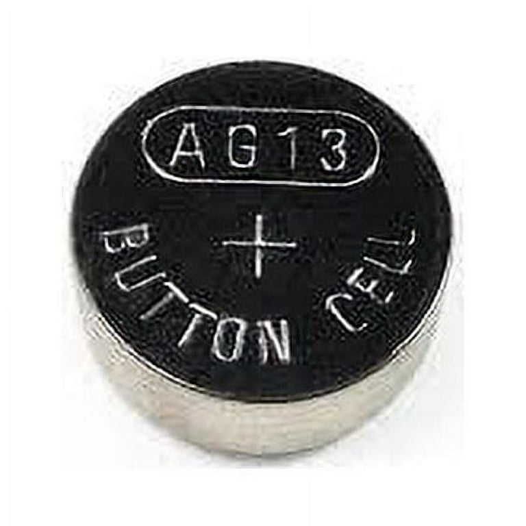 AG13 LR44 Alkaline Button Watch Battery 1.5V 2 Pack