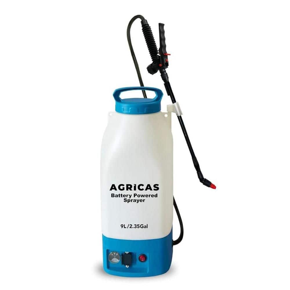 AG2003 Battery Powered Sprayer (2.35 Gal.), with Adjustable Nozzles ...
