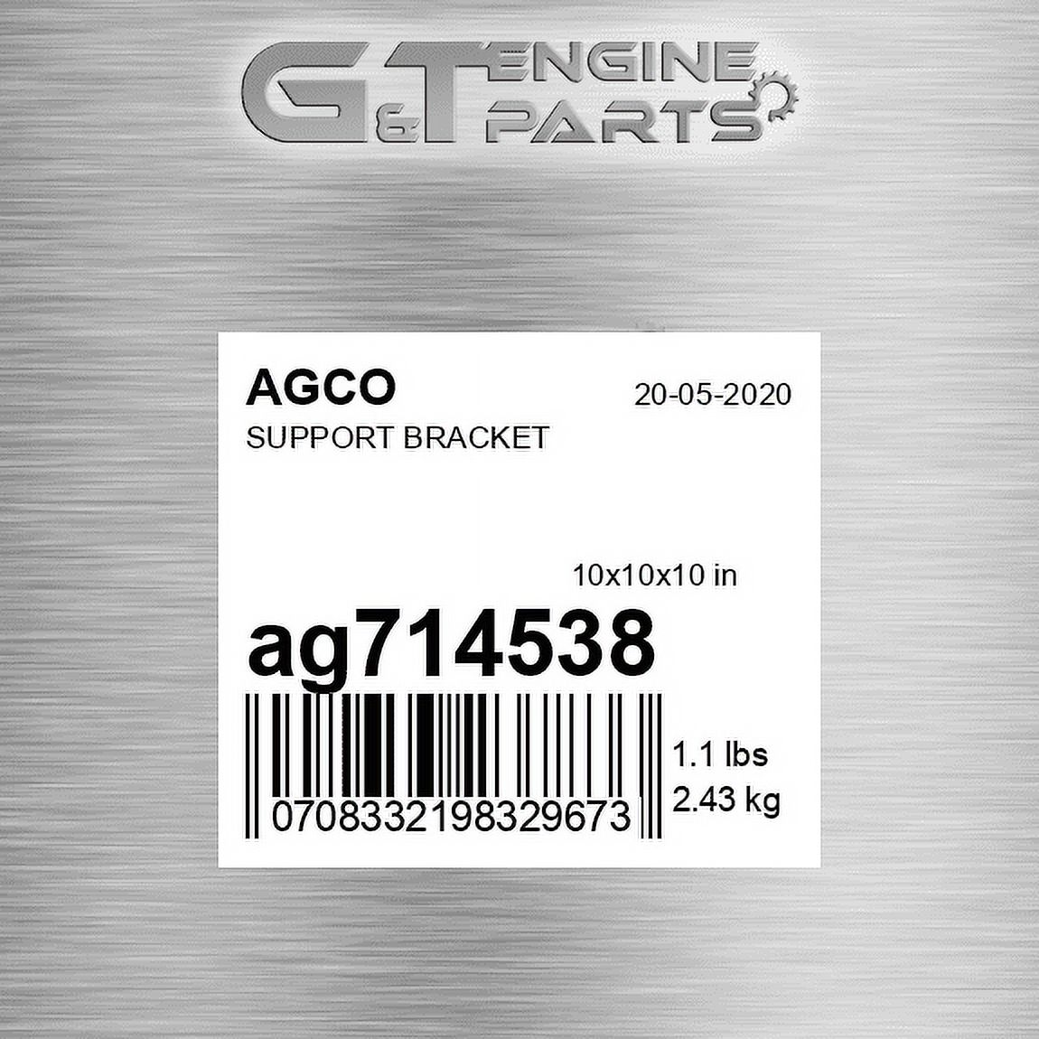 AG714538 SUPPORT BRACKET fits AGCO (New OEM) - Walmart.com