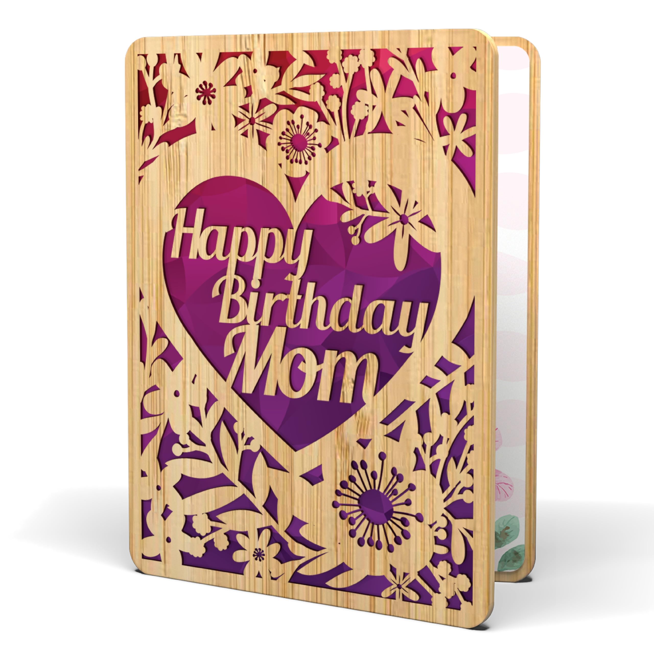 AGAPE LOVE CARDS Happy Birthday Card SMRFor Mom - | Made From Real ...