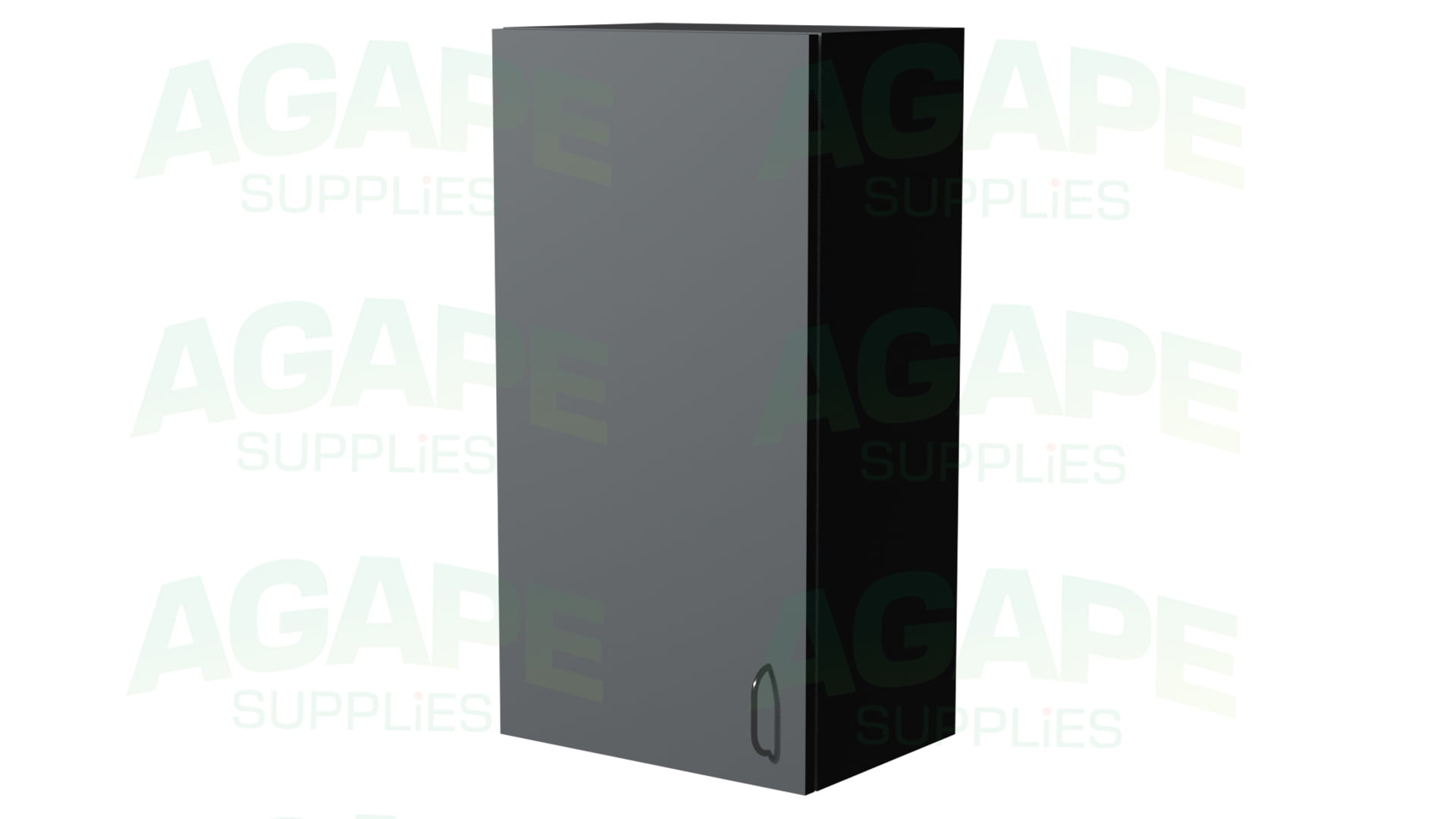 AGAPE SUPPLIES W2124 Modern Shadow Gray 15" Wide x 24" High - Plain ...