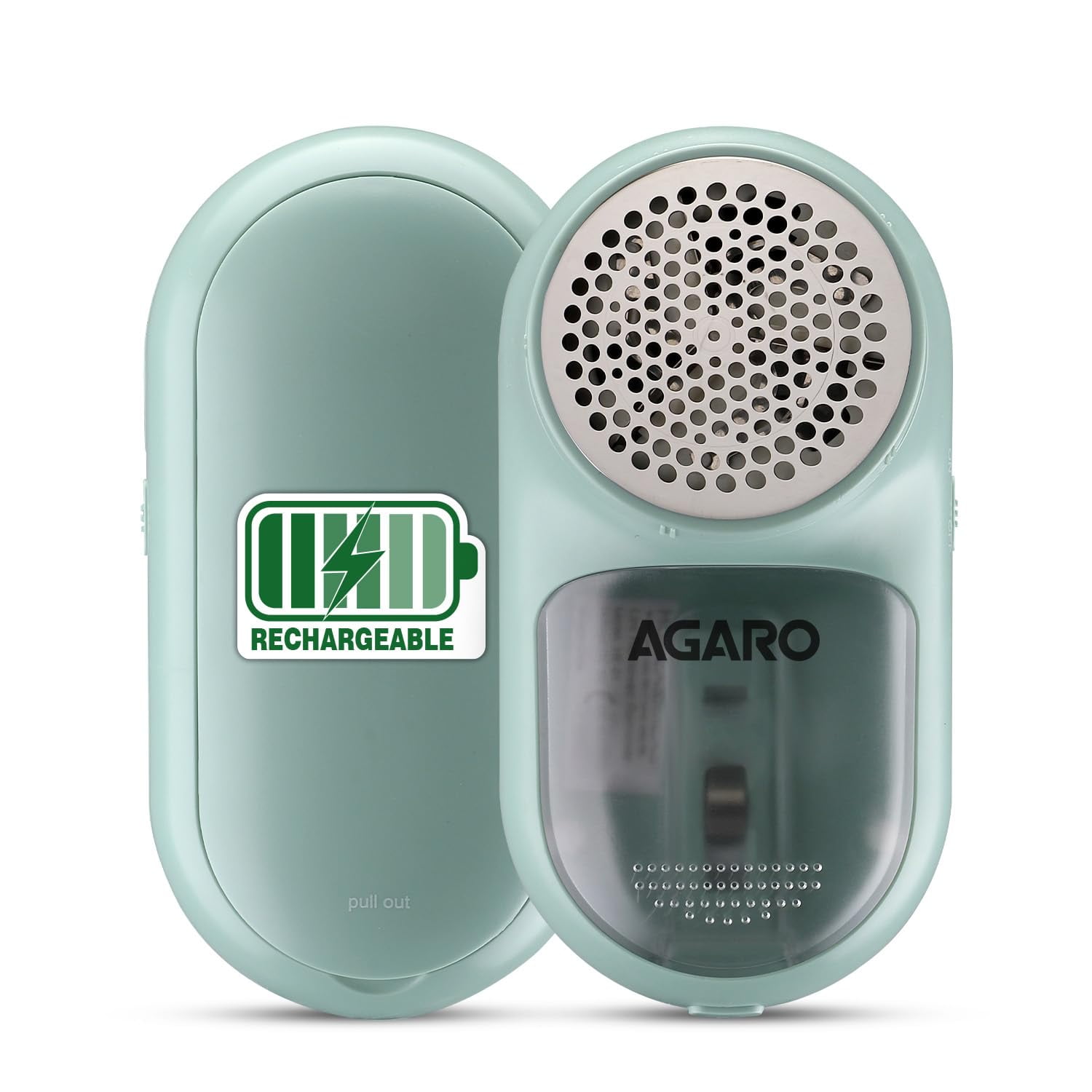 AGARO LR2007 Lint Remover, Fabric Brush, Rechargeable, for Woolen ...