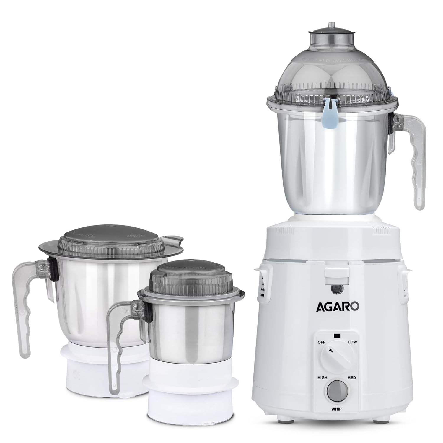 AGARO Royal Mixer Grinder 900W Heavy Duty 100 Pure Copper Motor 3 ...