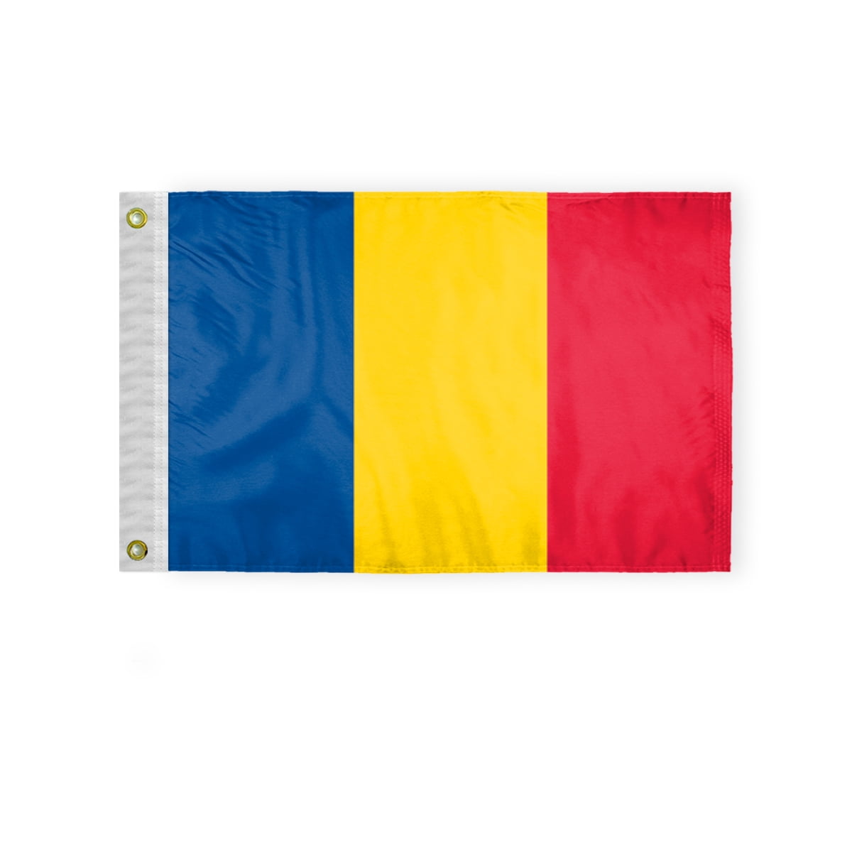 AGAS 12" x 18" Mini Romania Flag Heavyweight Nylon Brass Grommets ...