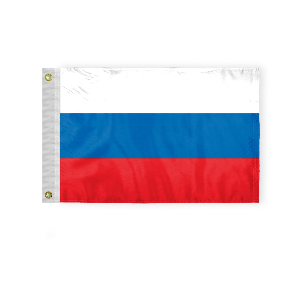 AGAS 12" x 18" Mini Russia Flag Heavyweight Nylon Brass Grommets Double ...