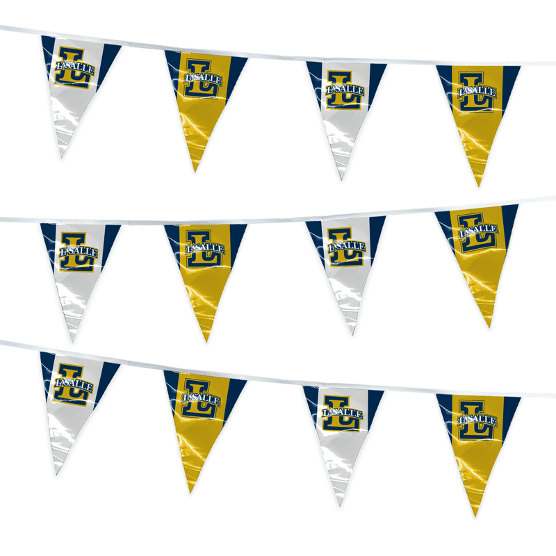 AGAS 15' La Salle University Graduation Decorations Triangle flag ...