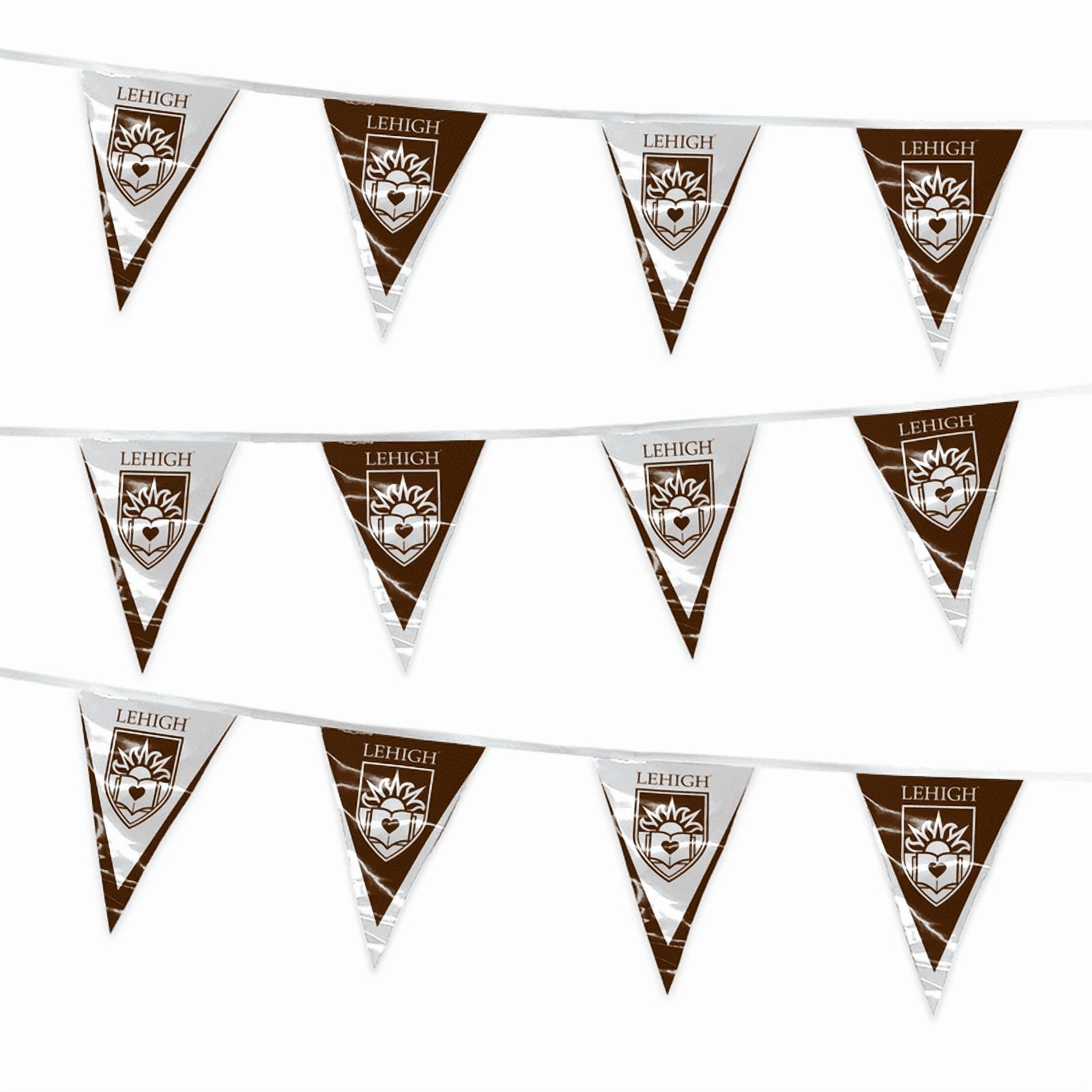 AGAS 15' Lehigh University Hawks Graduation Decorations Triangle Flag ...