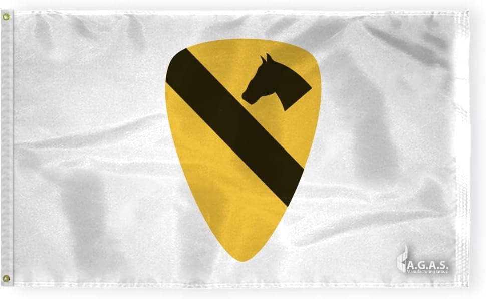 AGAS 1st Cavalry Division Flag - 3x5 Ft- Special Military Flags ...