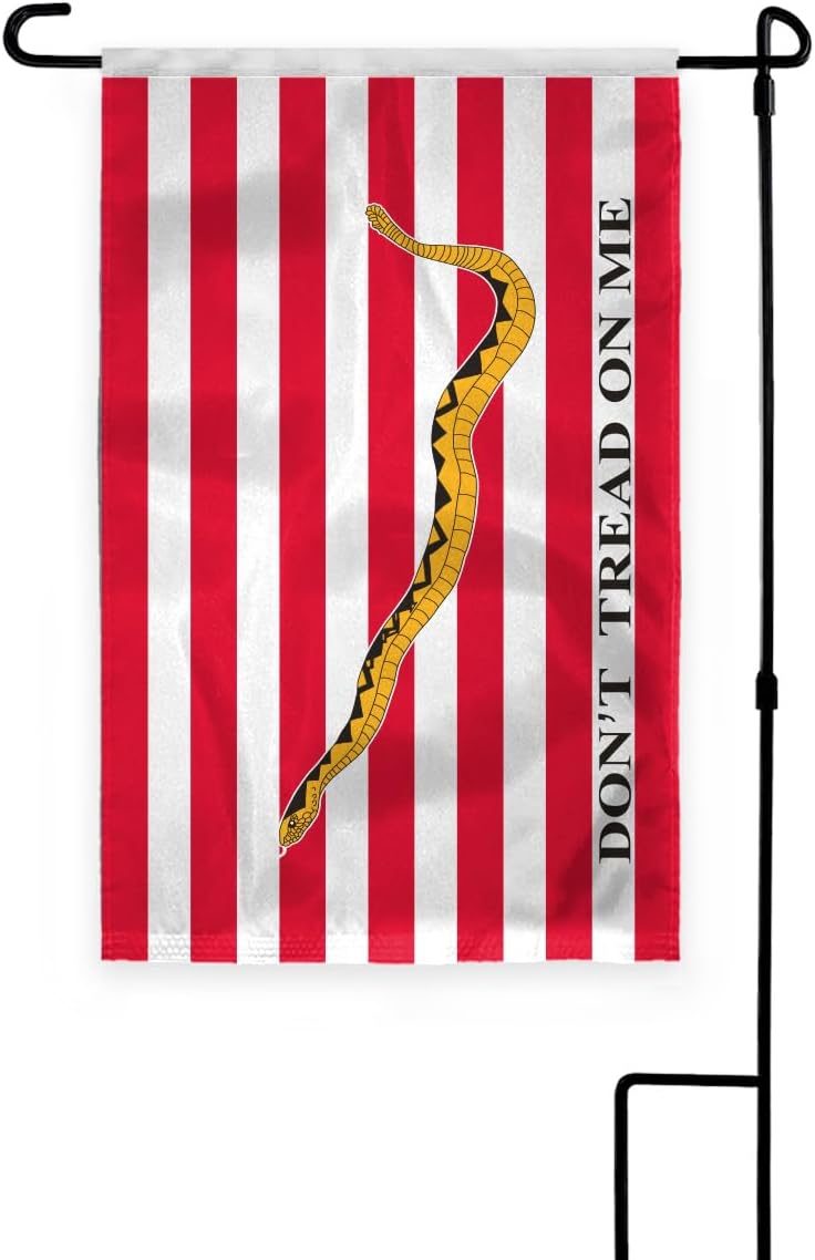 AGAS 1st US Navy Jack Garden Flag 12x18 inch 200 Denier Nylon Americana ...