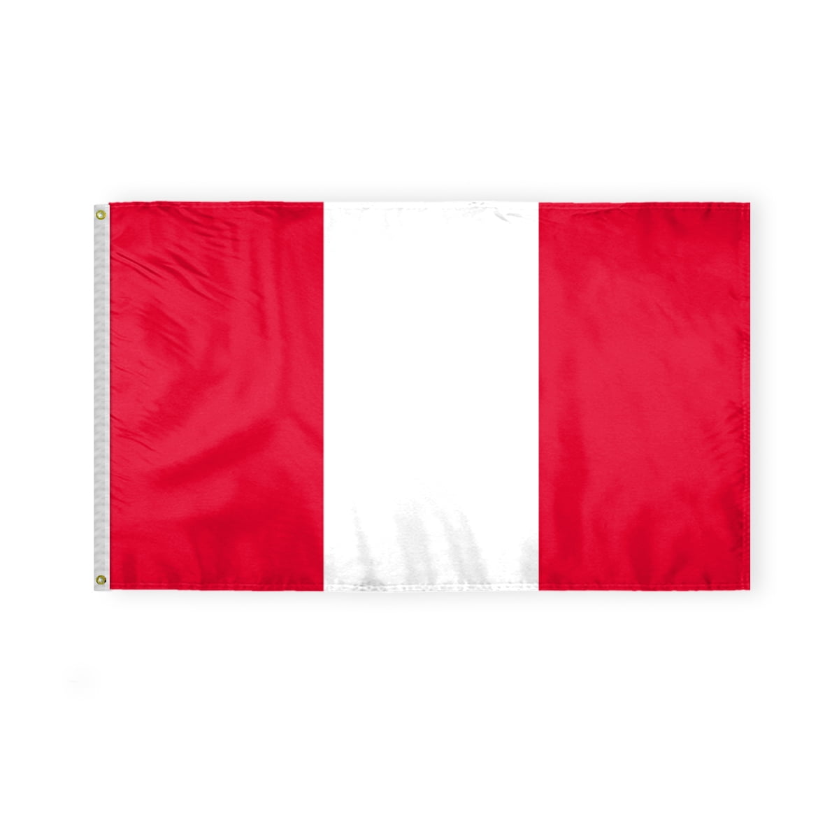AGAS 3 x 5 Feet Peru Flag Metal Grommets Peruvian 3 X 5 Ft Polyester ...