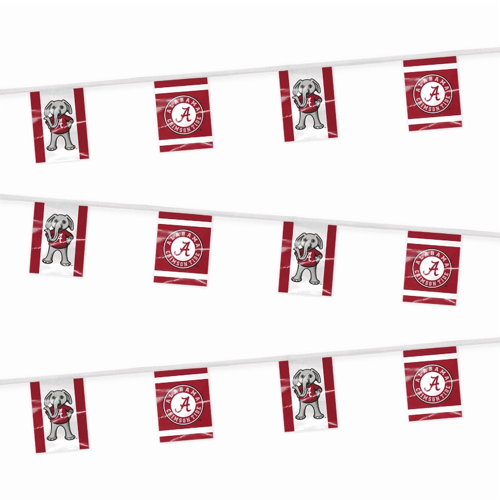 30' Alabama University Crimson Tide Football Party Decorations, Circle ...