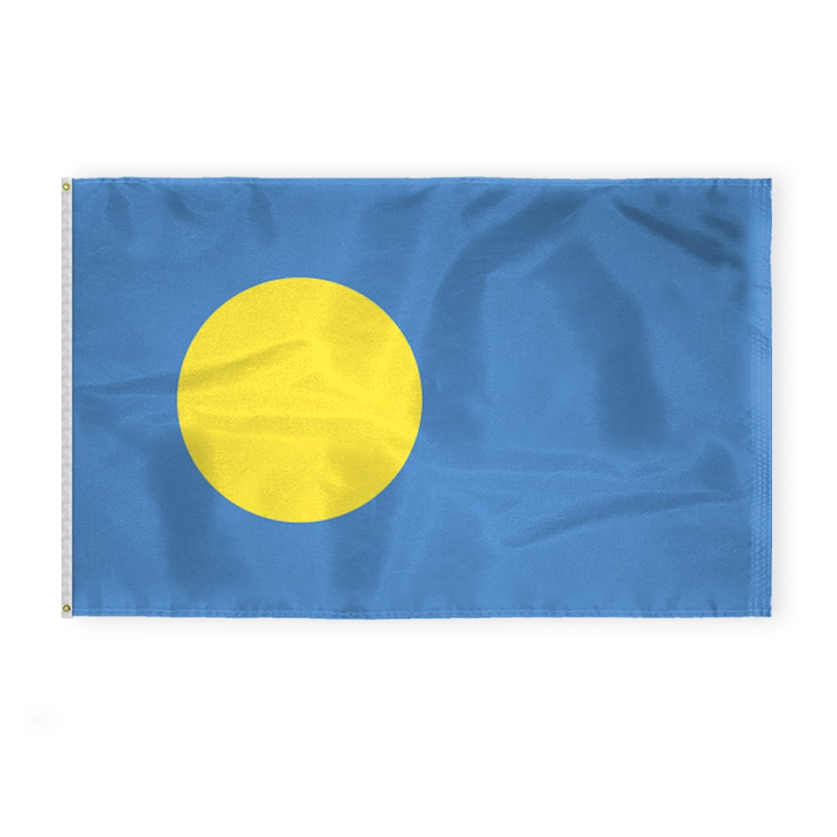 AGAS 5 x 8 Feet Palau Flag Heavyweight Nylon Brass Grommets Stitched ...