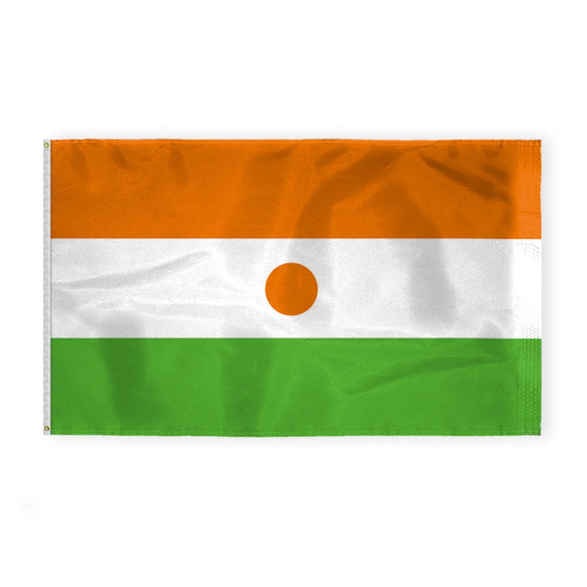AGAS 6 x 10 Feet Niger Flag Heavyweight Nylon Brass Grommets Stitched ...