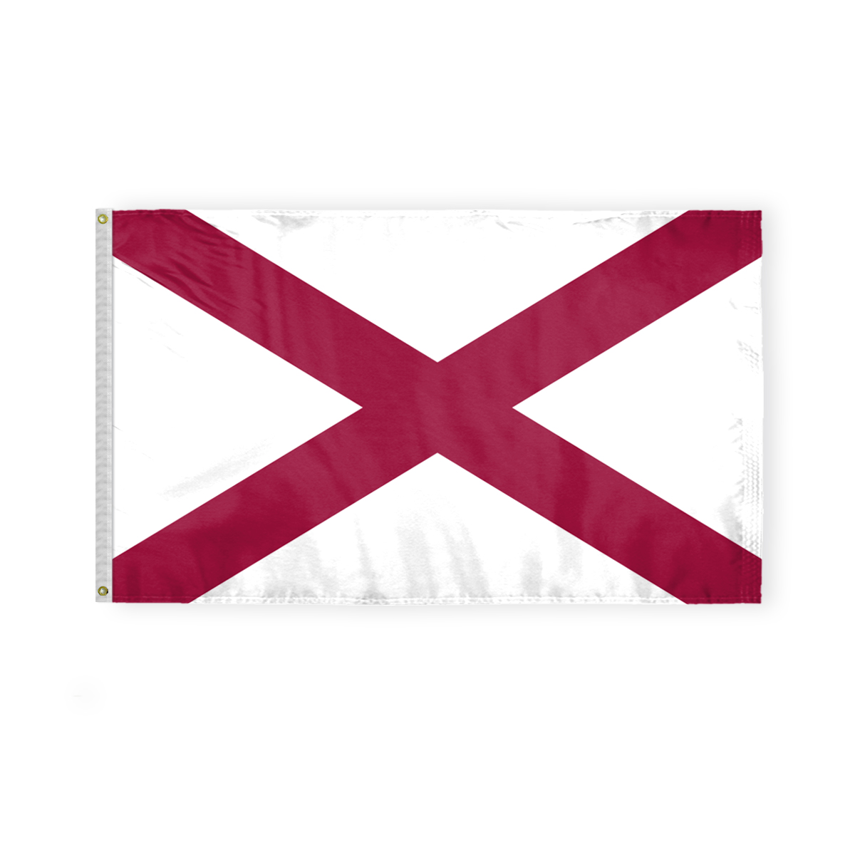 AGAS Alabama State Flag 3x5 Ft - Double Sided Reverse Print on Back ...