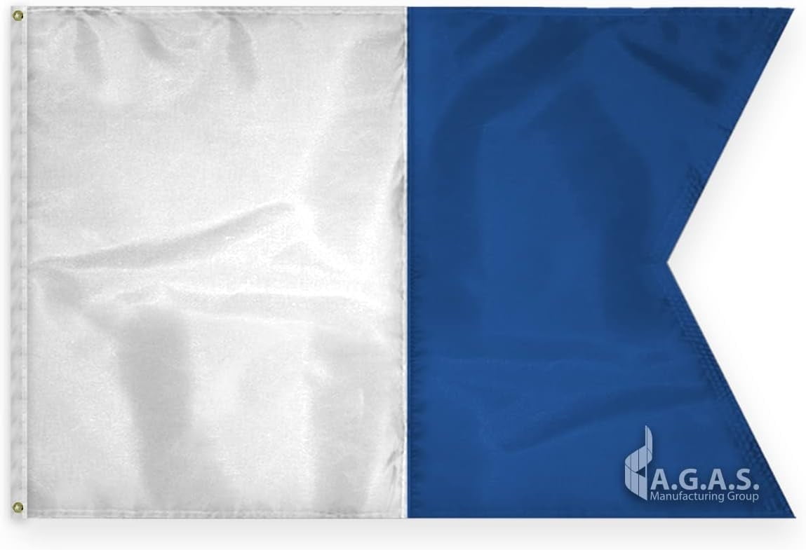 AGAS Alpha Code A Marine Signal Flag - Printed 200D Nylon - Canvas ...