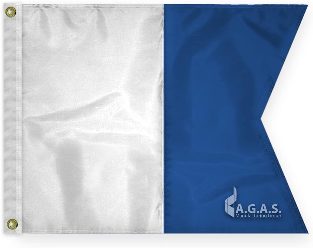 AGAS Alpha Code A Marine Signal Flag - Printed 200D Nylon - Canvas ...