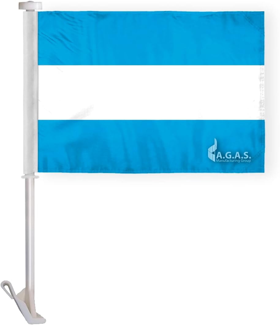 AGAS Argentina Premium Car Flag - 10.5x15 inch - Printed Double Sided ...
