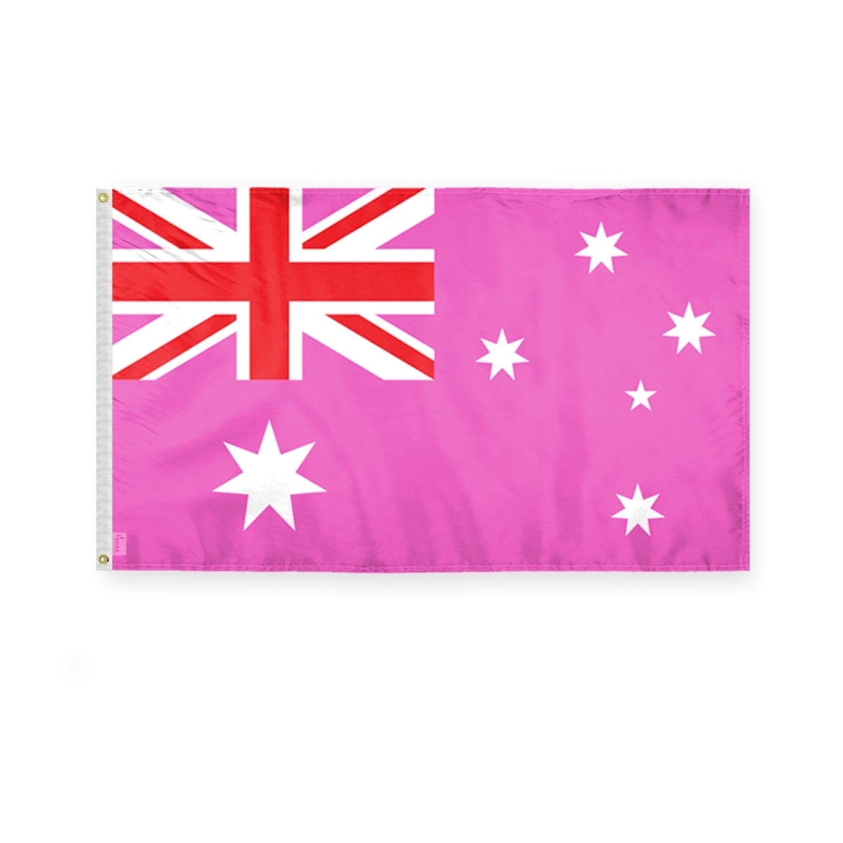 AGAS Australia Pink Pride Flag 3x5 Ft - Polyester - Plated Grommets ...