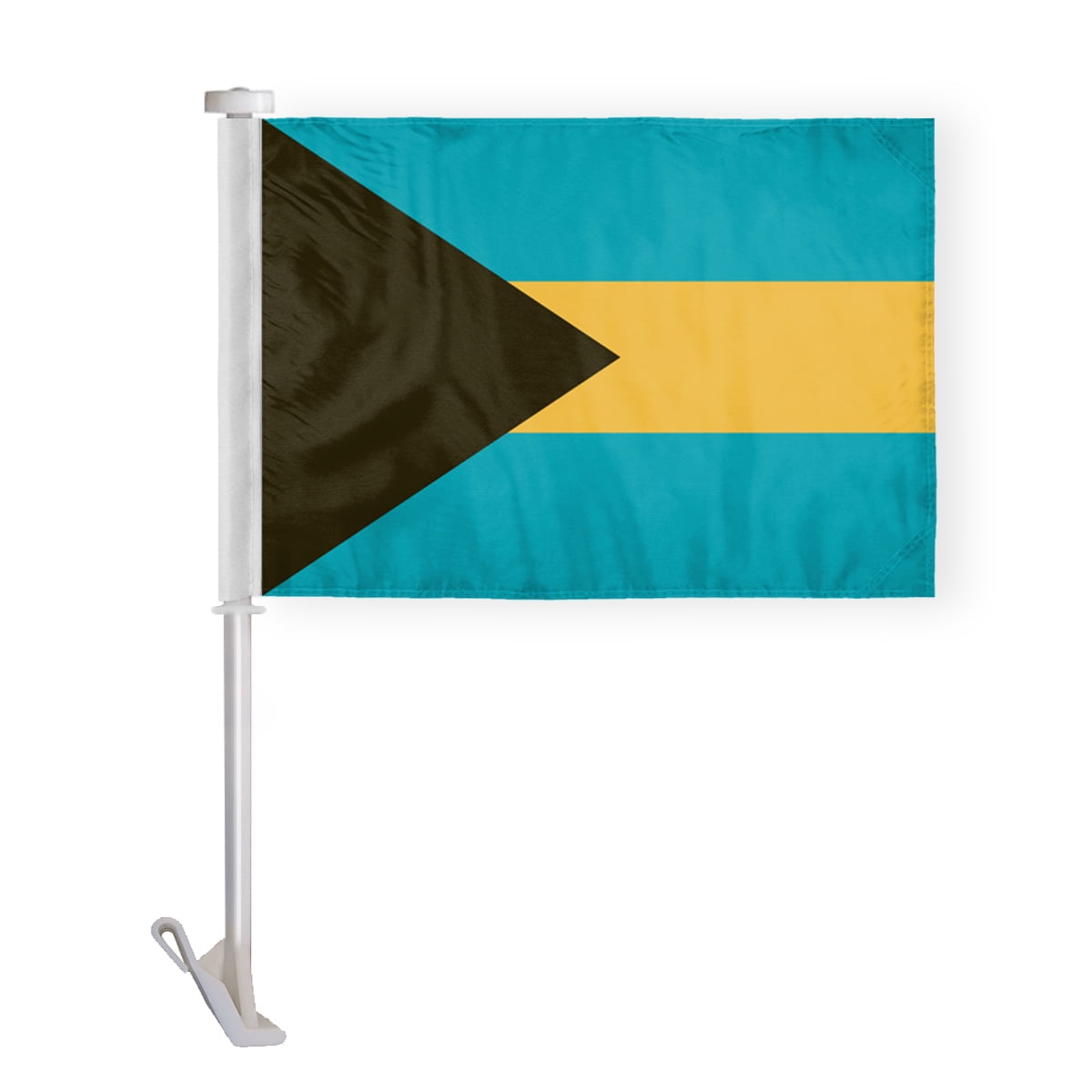 AGAS Bahamas Premium Car Flag 10.5x15 inch - Printed Double Sided on ...