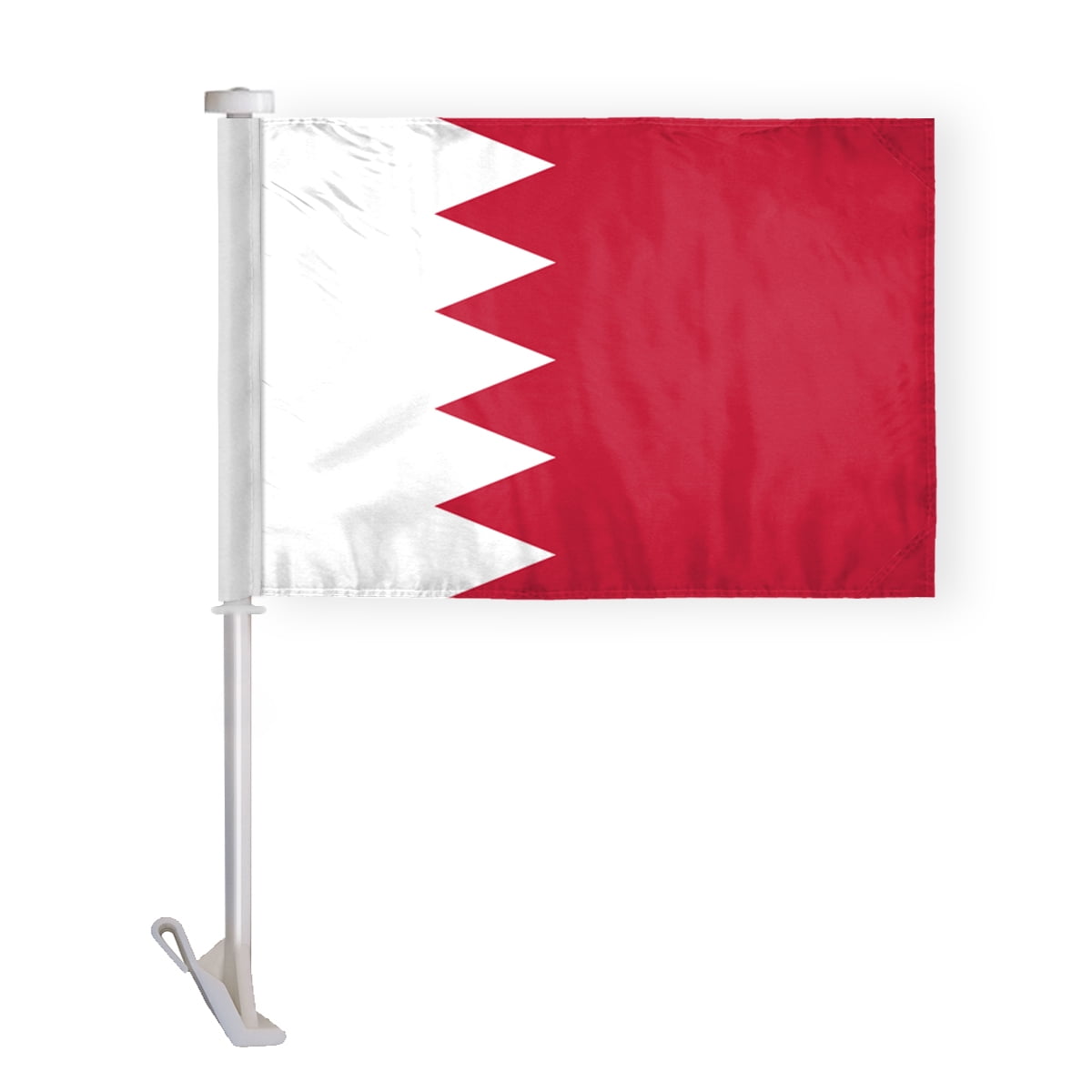 AGAS Bahrain Premium Car Flag - 10.5x15 inch - Printed Double Sided on ...