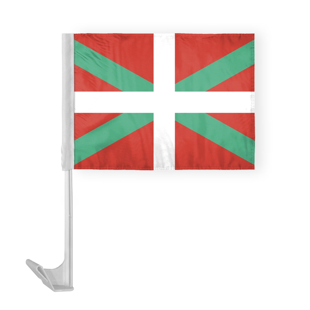 AGAS Basque Lands Car Flag 12x16 inch Polyester Fabric Double Stitched ...