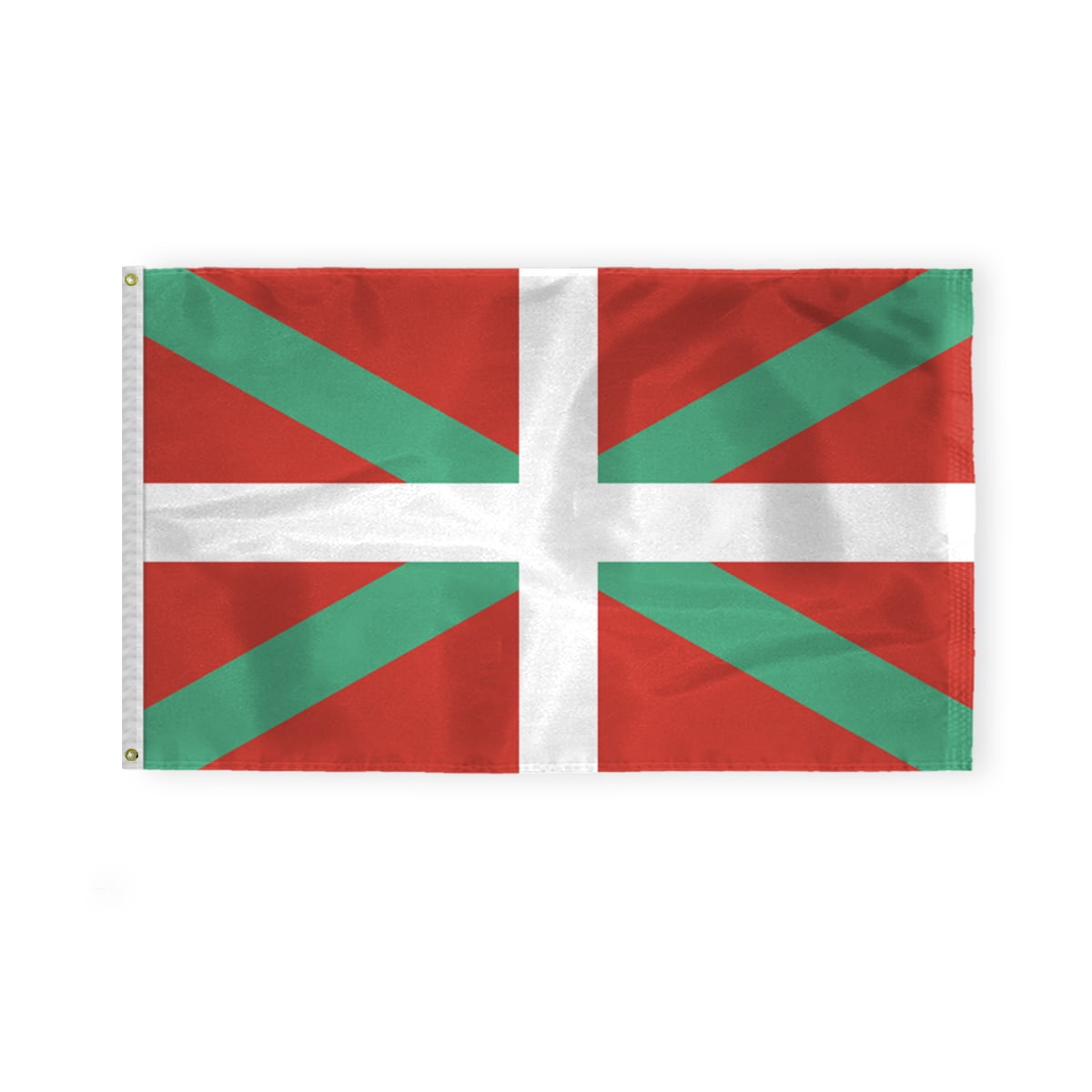 AGAS Basque Lands Flag 3x5 ft 200D Nylon Fabric Double Stitched Canvas ...