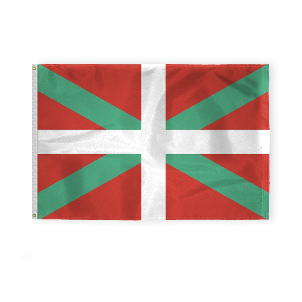 AGAS Basque Lands Flag 4x6 ft 200D Nylon 4 Needle Lock Stitched Fly Hem ...