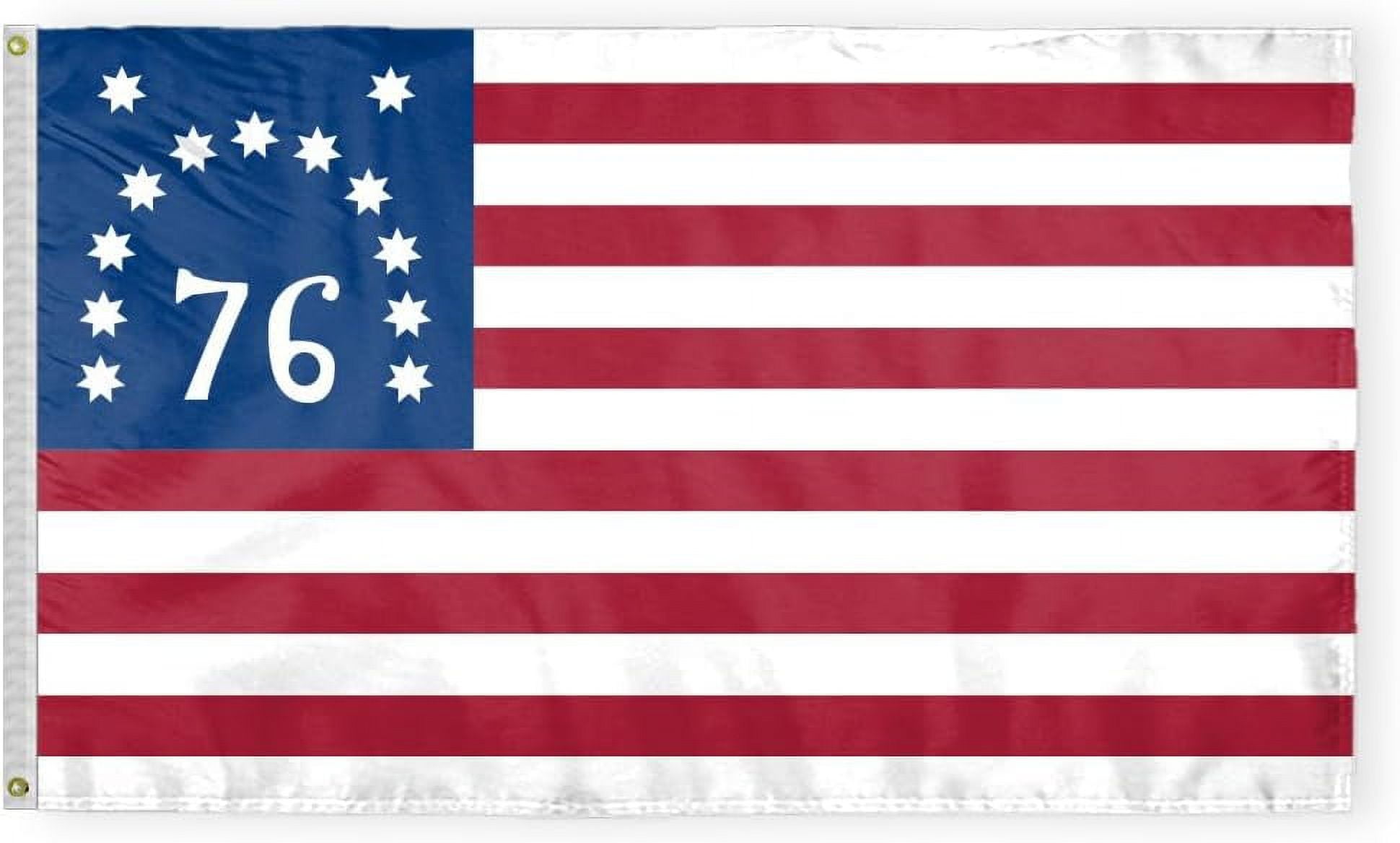 AGAS Bennington 1776 Historical Patriotic First Flag 3 x 5 ft Thicker ...