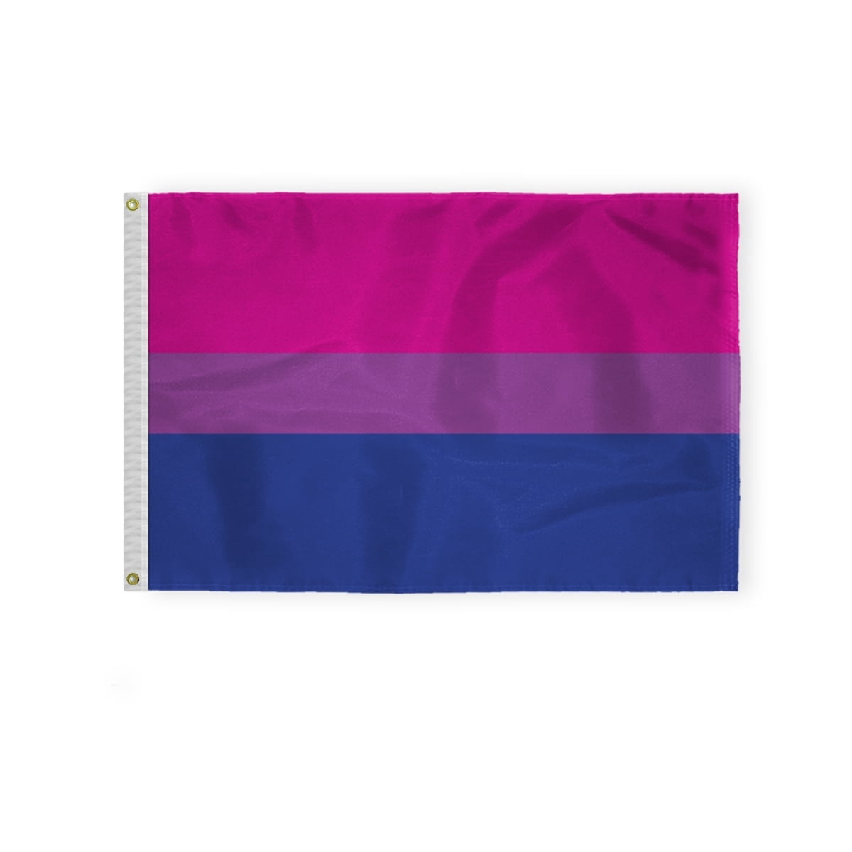 AGAS Bi Pride Flag 2x3 Ft - Double Sided Printed 200D Nylon - Brass ...