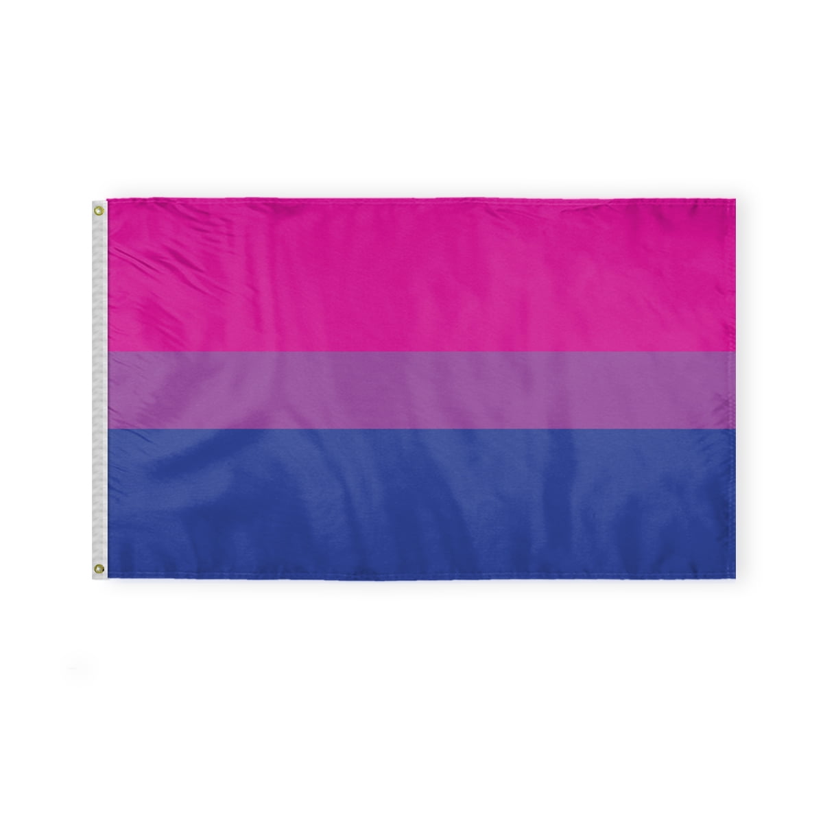 AGAS Bi Pride Flag 3x5 Ft - Double Sided Polyester - Plated Grommets ...