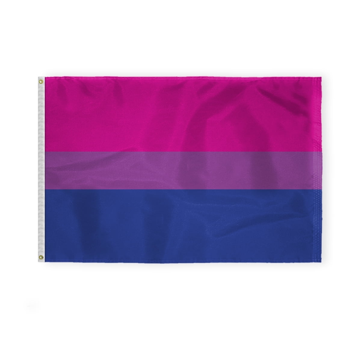 AGAS Bi Pride Flag 4x6 Ft - Double Sided Printed 200D Nylon - Brass ...