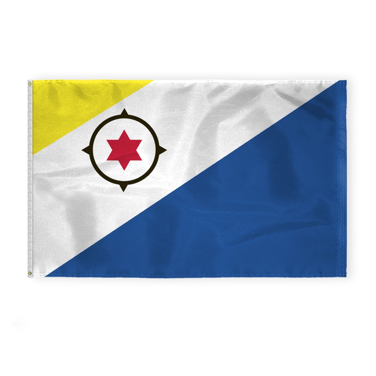 AGAS Bonaire Flag 5x8 ft 200D Nylon 6 Needle Lock Stitched Fly Hem ...