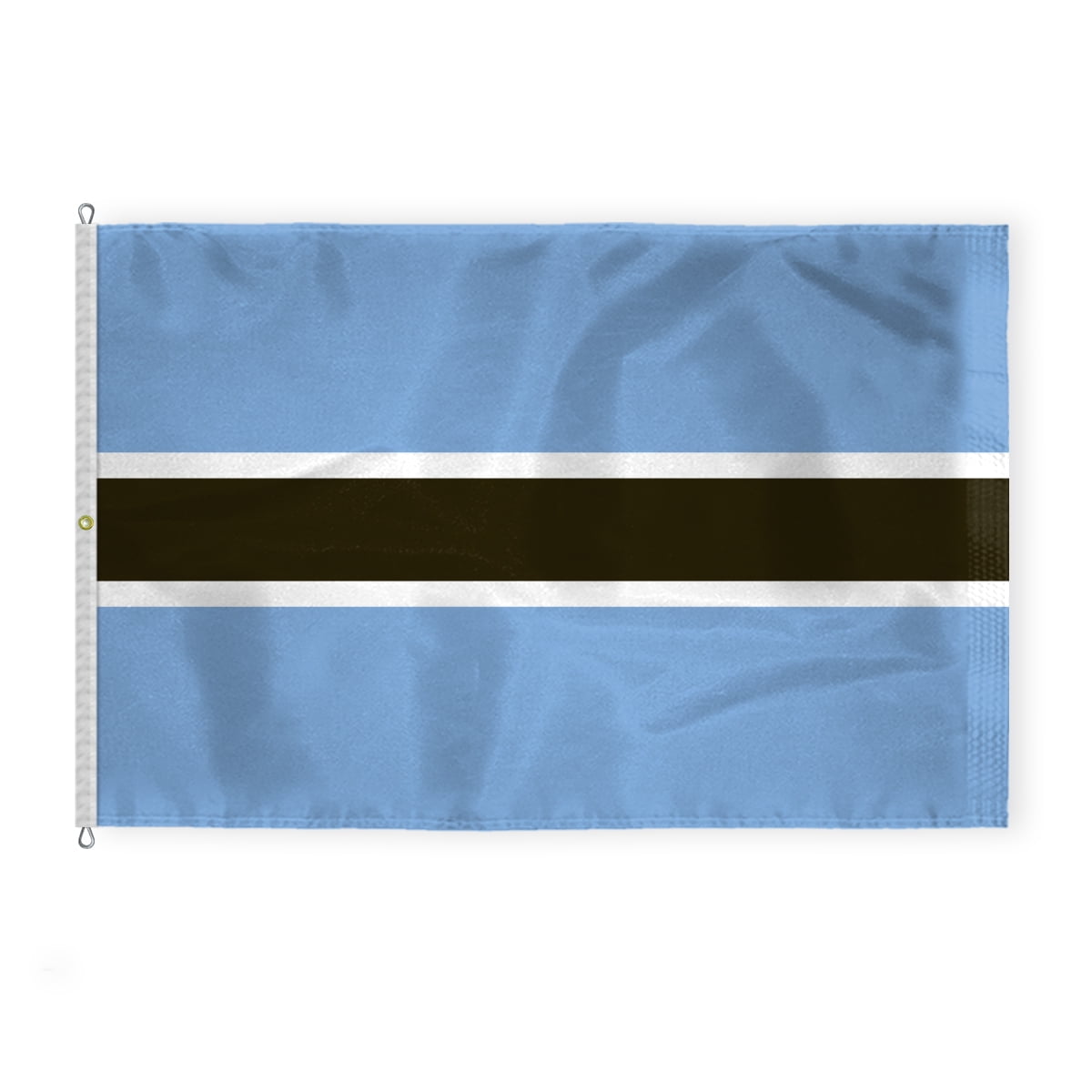 AGAS Botswana National Flag 8x12 ft - 200D Nylon - Stitched Edges ...