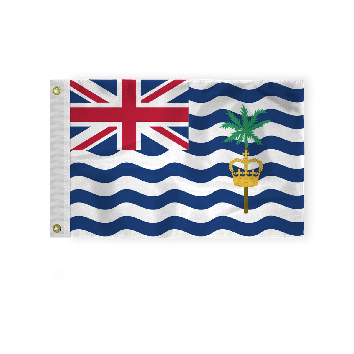 AGAS British Indian Ocean Territory Courtesy Flag 12x18 inch Mini ...